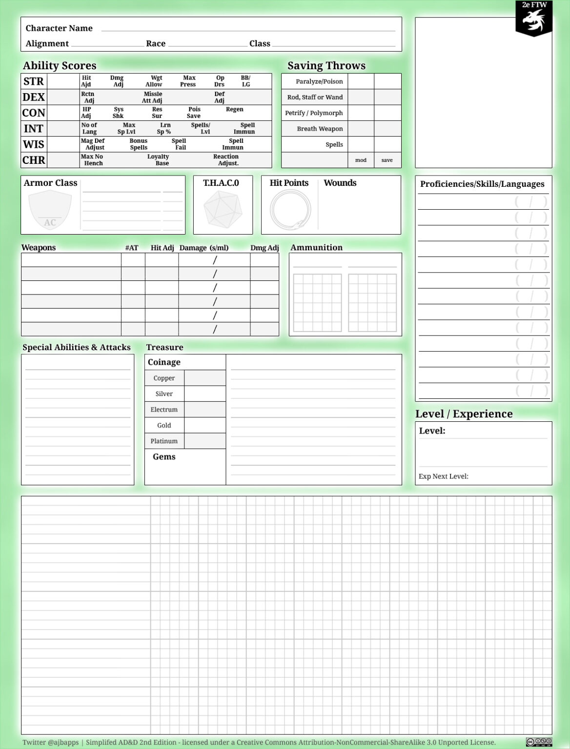 Advanced Dungeons and Dragons 2nd Edition Dungeon Master Screen and ...