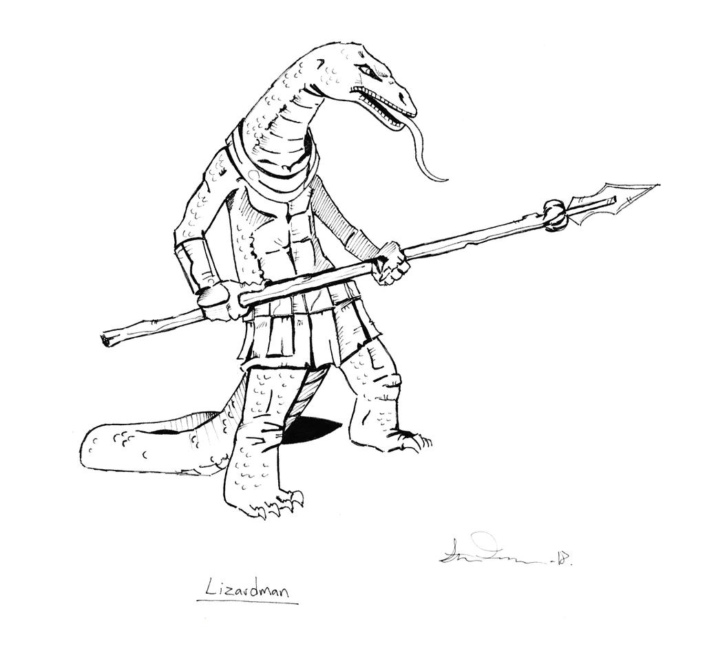 Lizardmen - Cresthaven RPG